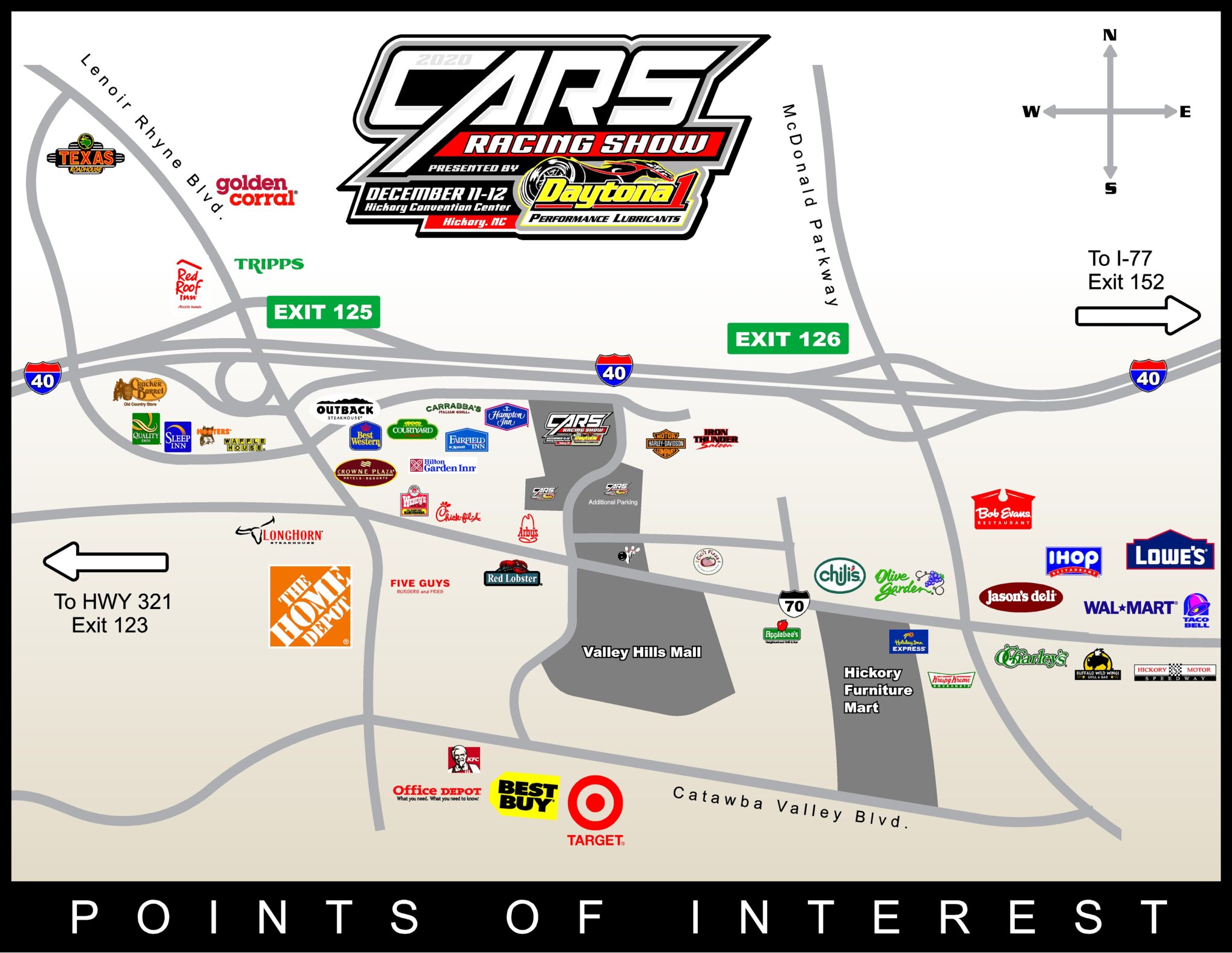 Points of Interest – CARS Racing Show
